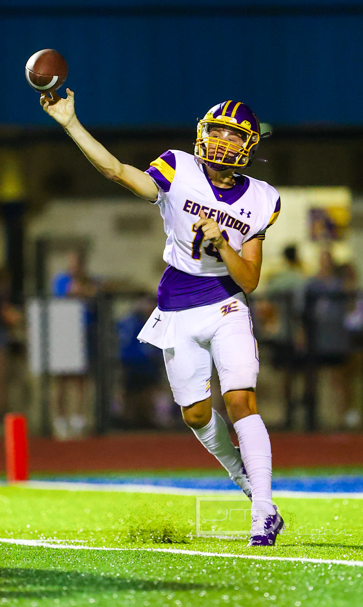 Trevor-Golightly (QB1) #14 – Student Athlete 3.35 GPA – Edgewood High ...